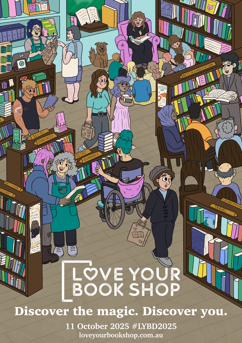 Love Your Bookshop Day 2025 - Fullers Bookshop